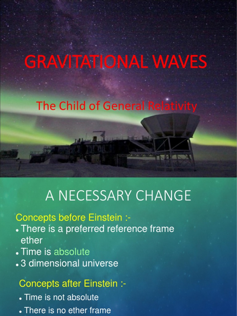 Gravitational Waves | PDF | Gravitational Wave | Spacetime