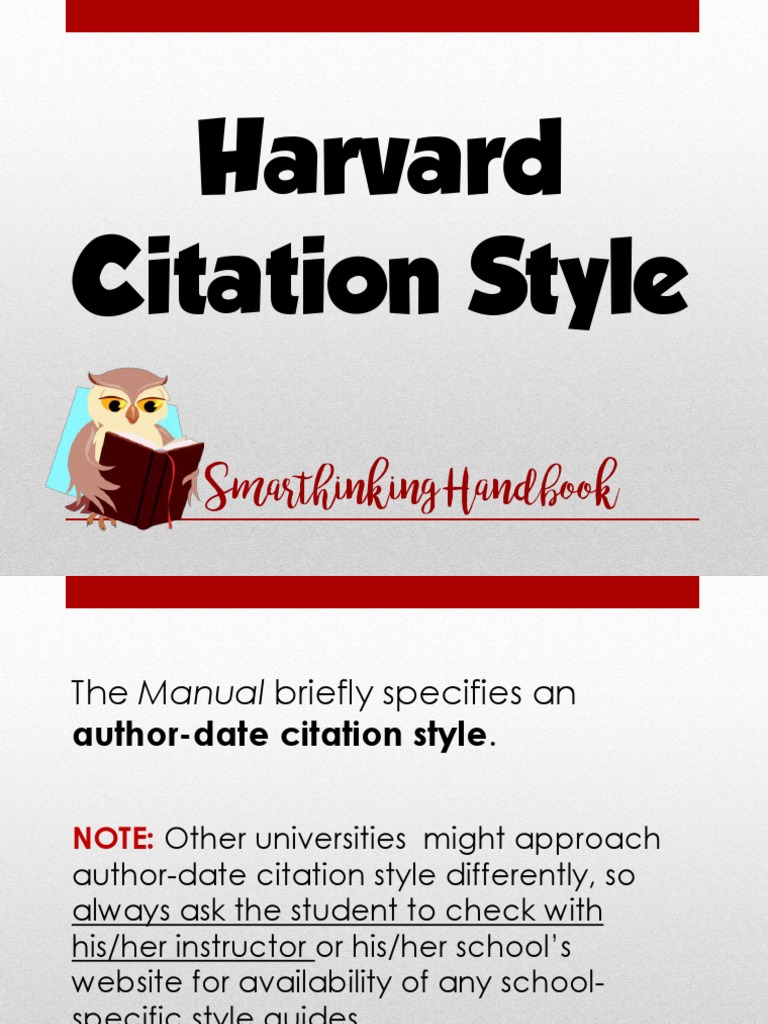 Harvard Citation Style | Download Free PDF | Citation | Symbols