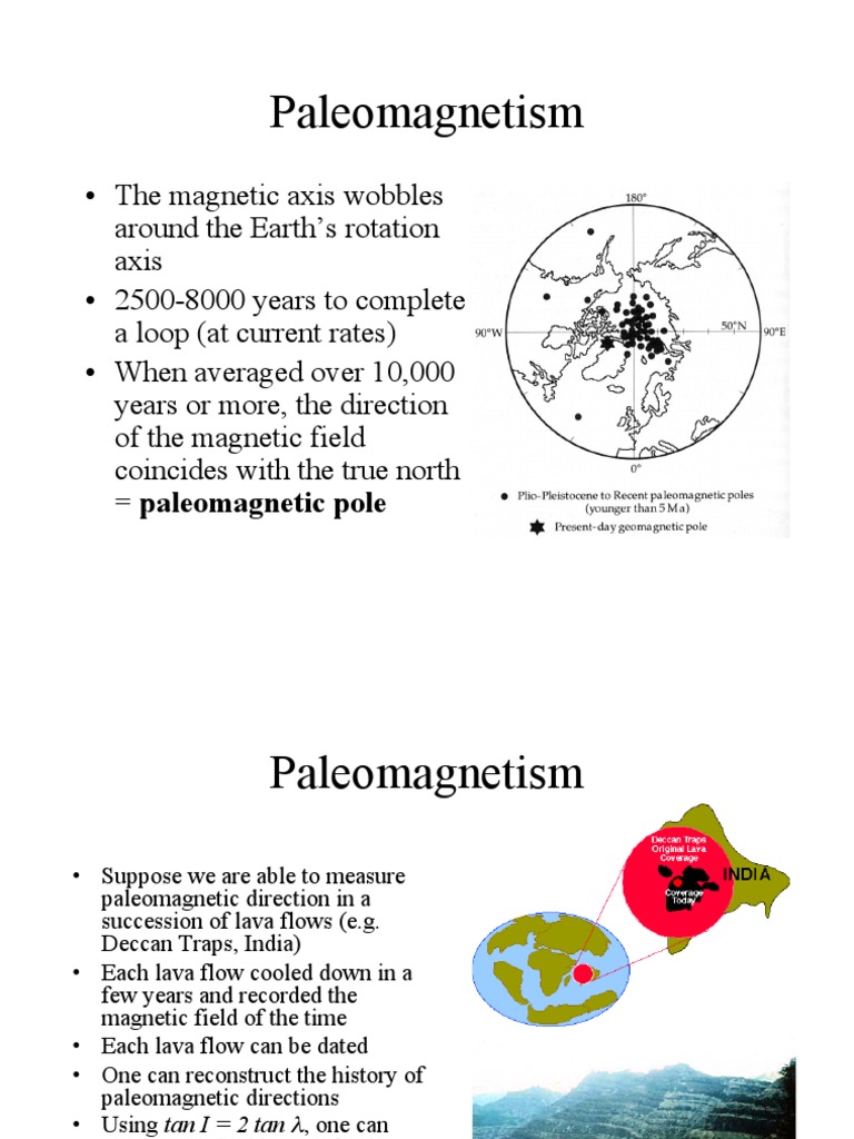 Paleo Magnetism | PDF | Earth's Magnetic Field | Geophysics