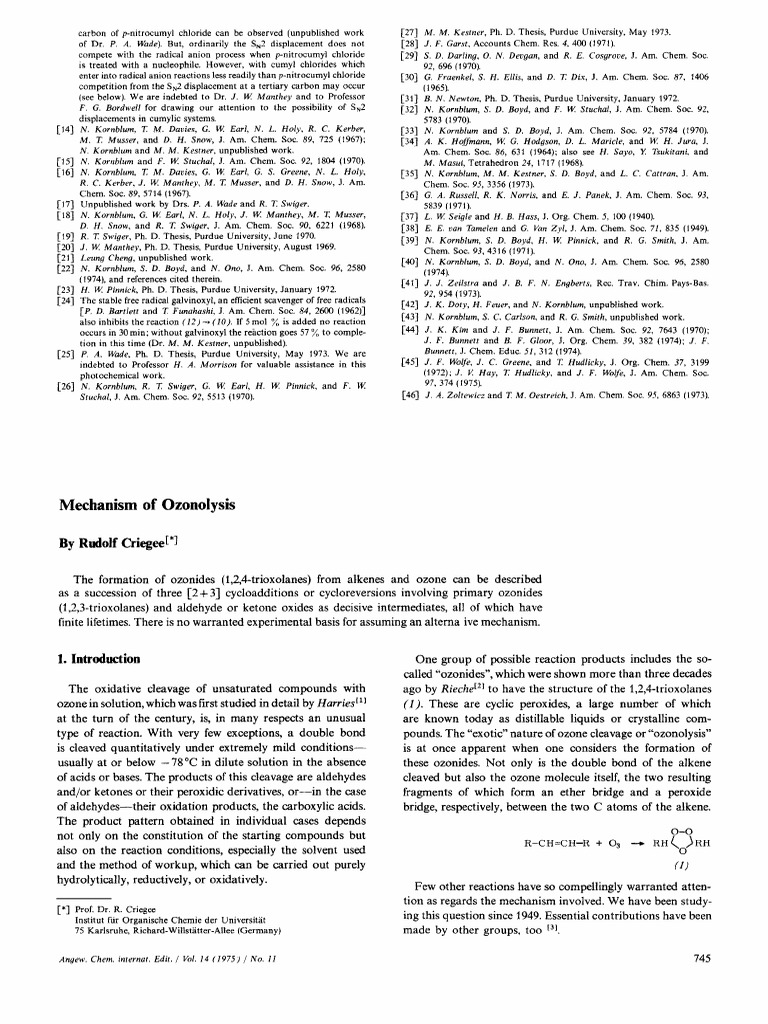 Angewandte Chemie International Edition Volume 14 Issue 11 1975 (Doi 10 ...