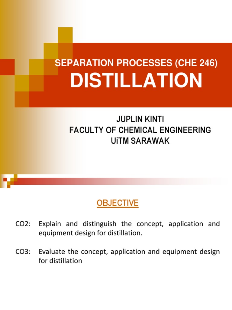 Distillation Chapter 2 | PDF | Distillation | Separation Processes