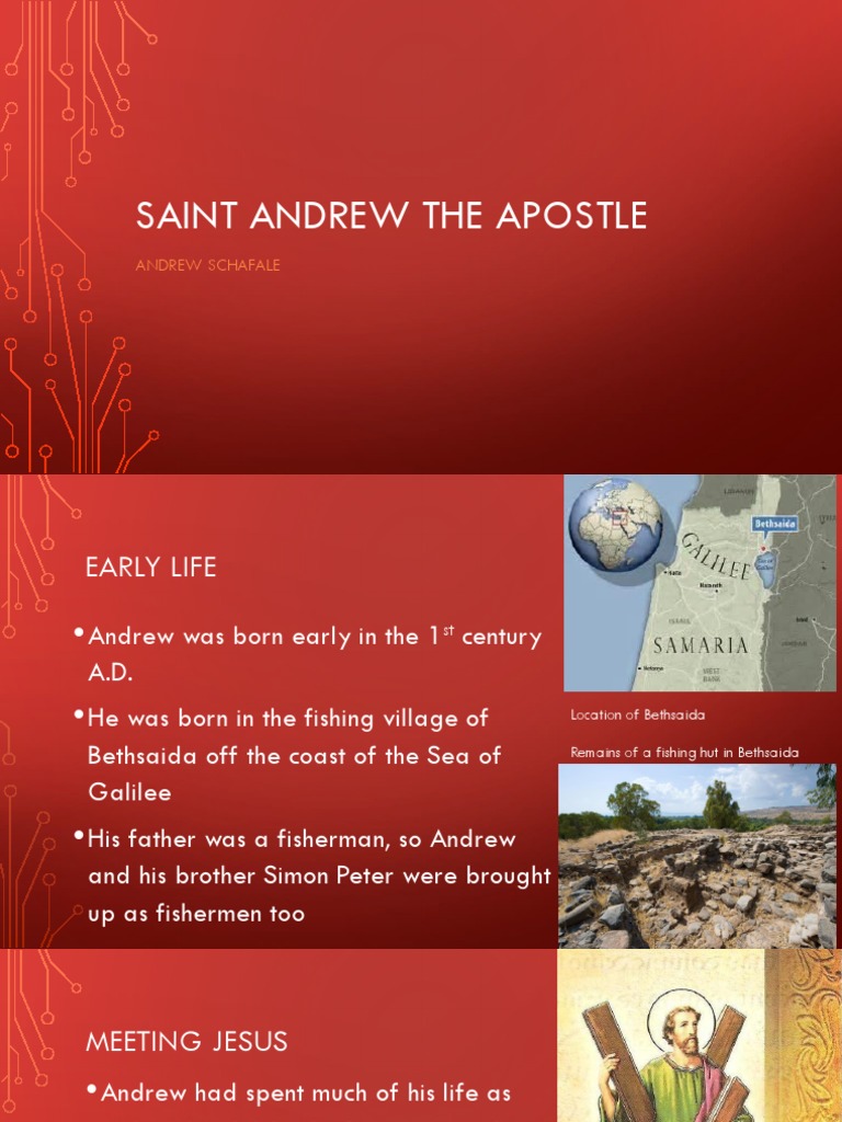 Saint Andrew The Apostle | PDF