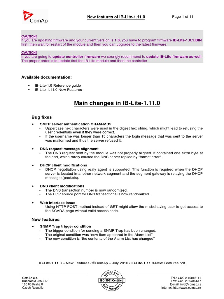 IB Lite 1 11 0 New Features | PDF | Domain Name System | Port (Computer ...