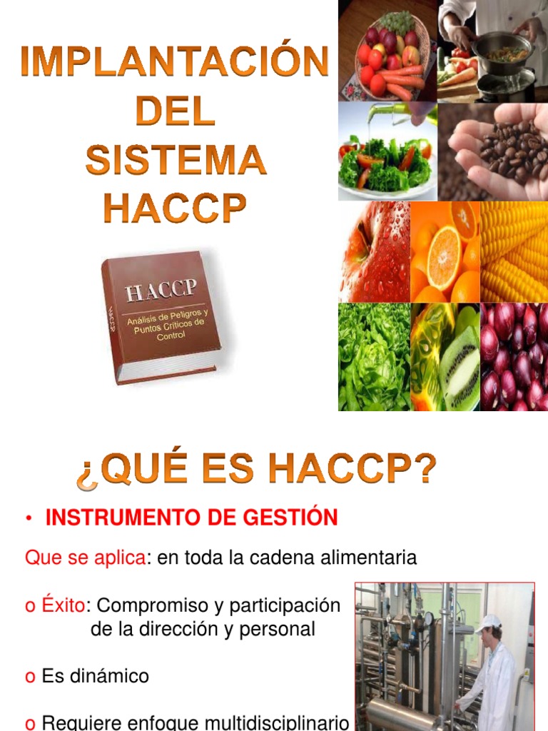Implantacion Del Sistema Haccp