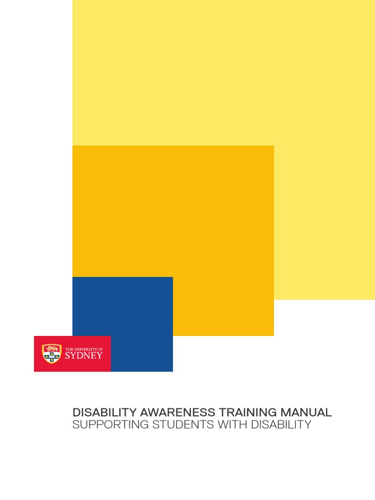 Disability Awareness Training Manual 2014 | PDF | Disability ...