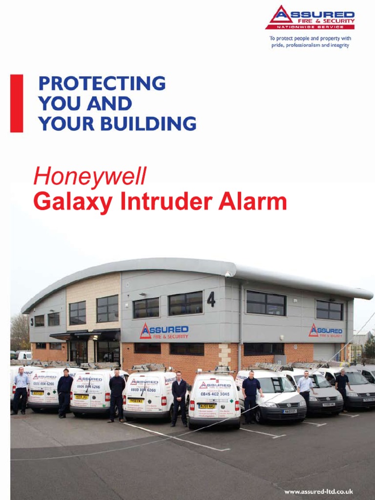 Honeywell Galaxy Intruder Alarm | PDF | Access Control | Security Alarm