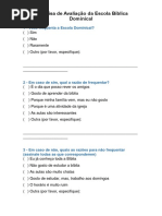 Modelo Certificado EBD | PDF