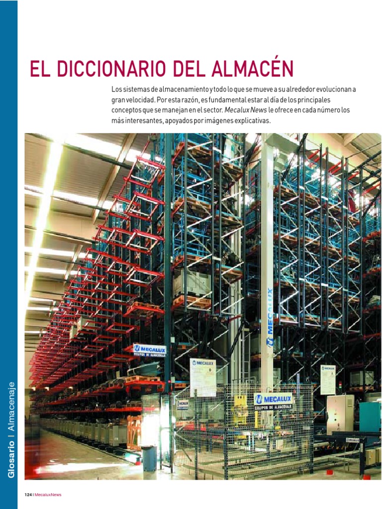 Diccionario Almacen | PDF | Logística | Almacén