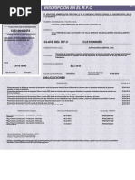 REC-2 Cambio de Situación Fiscal | PDF | Impuestos | Economias