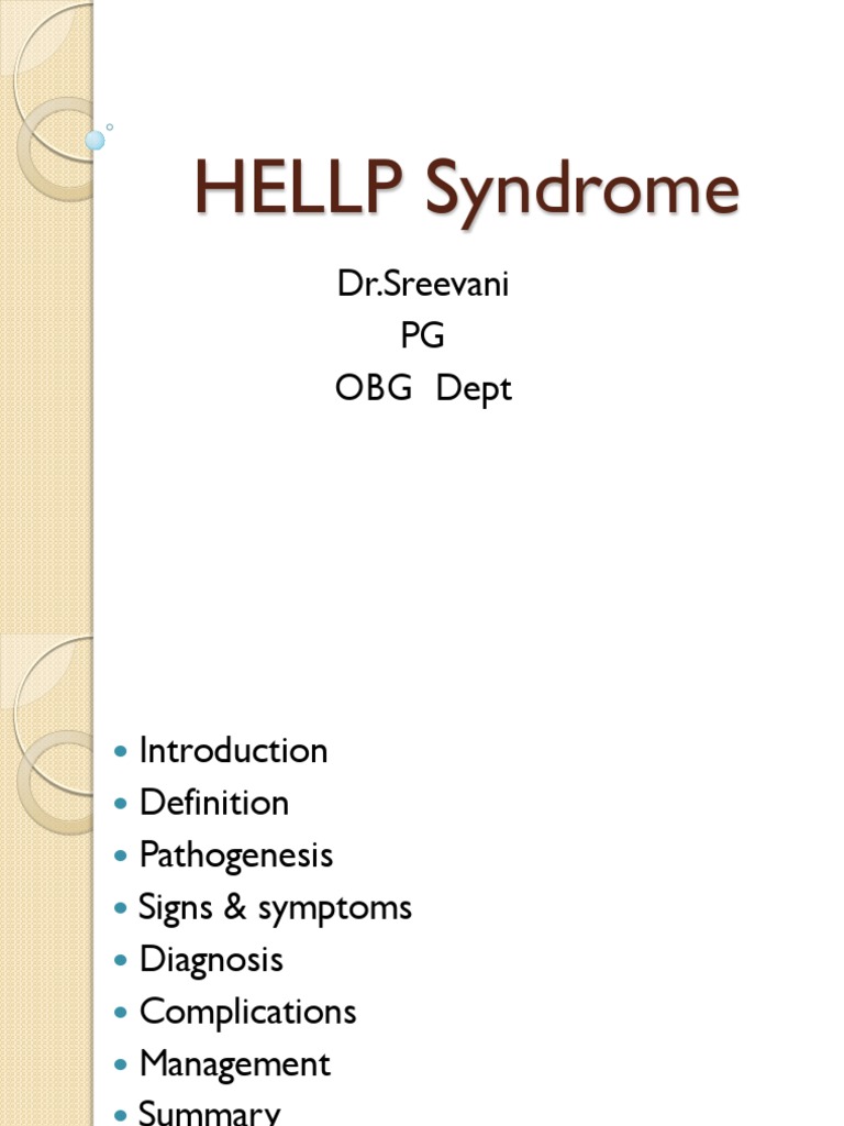 Understanding HELLP Syndrome: A Comprehensive Review of Pathogenesis ...