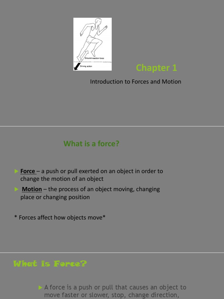 Forces and Motion Basics | PDF | Friction | Force