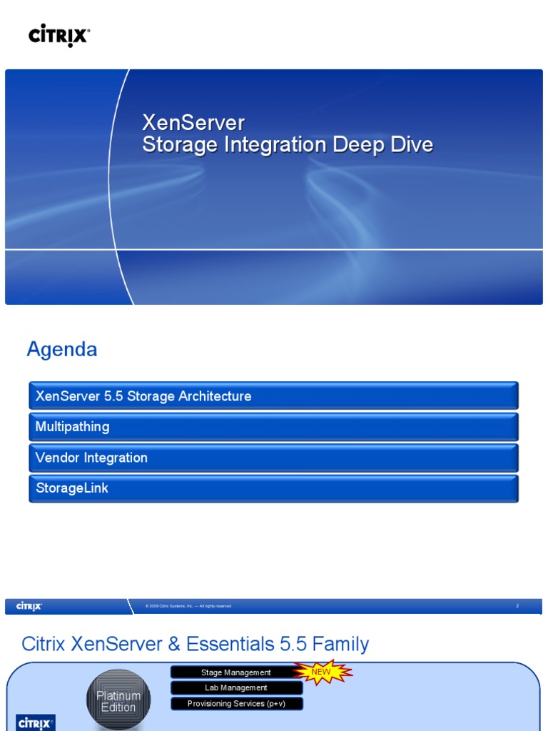 XenServer Storage Deep Dive | PDF | Hyper V | Areas Of Computer Science