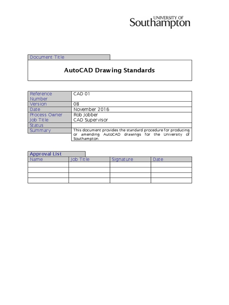 CAD Standards - Version 8 PDF | PDF | Auto Cad | Grey