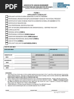 ASEP Membership Evaluation Form | PDF | Licensure