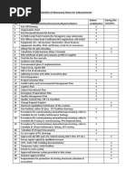 Checklist For RA Bills - R1 | PDF | Invoice | Economies