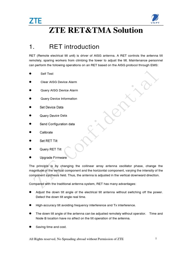 Ret&Tma Solution | PDF | Antenna (Radio) | Amplifier