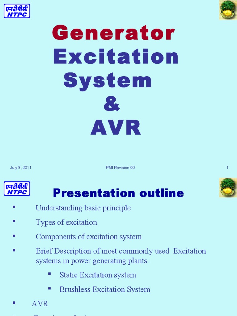 Understanding Generator Excitation Systems: A Comprehensive Review of ...