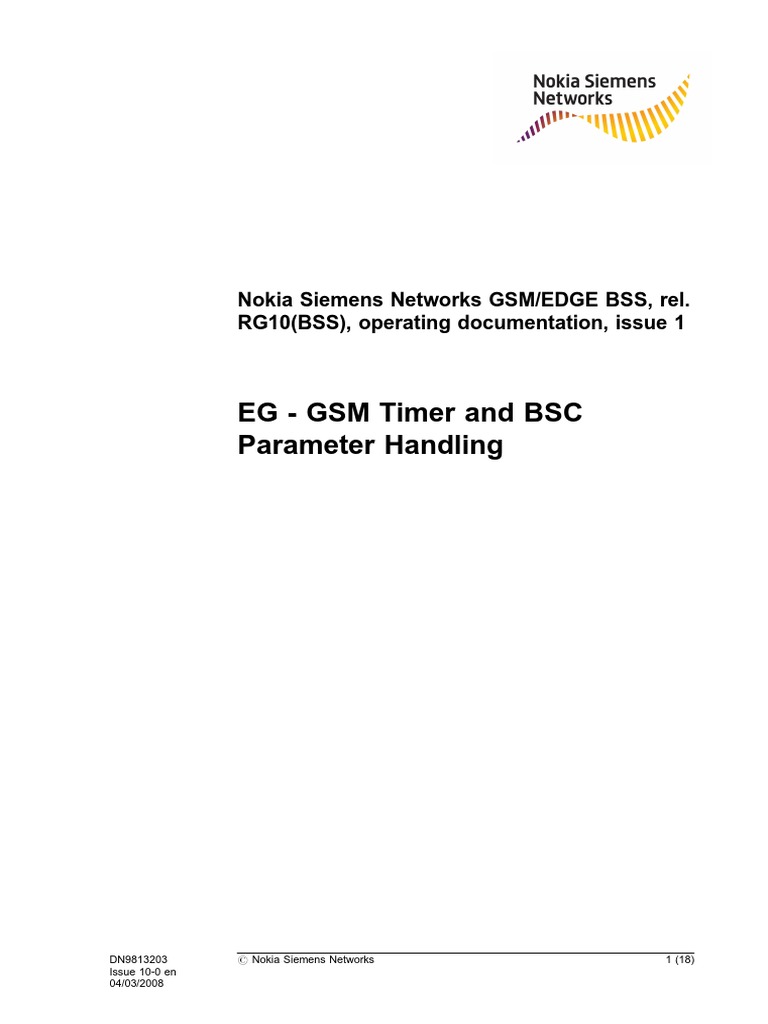 BSC Timer Value and | Download Free PDF | Parameter (Computer Programming) | Trademark