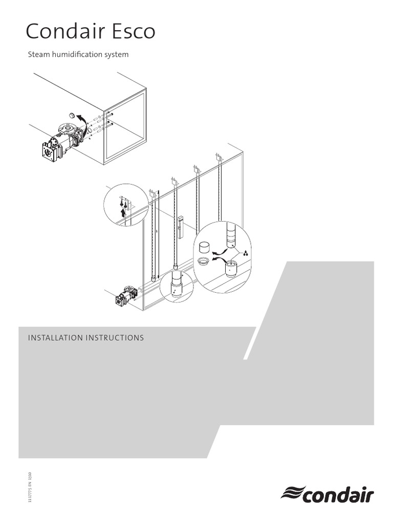 Steam Humidification Systems Manual | PDF | Electrical Connector | Duct ...