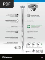 HBS+ Wood Screws Technical Data | PDF | Screw | Friction