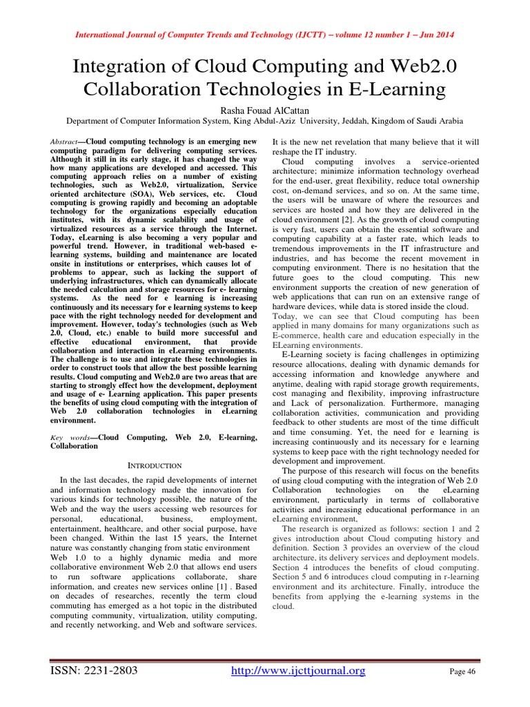 1406 5020 PDF | PDF | Software As A Service | Cloud Computing