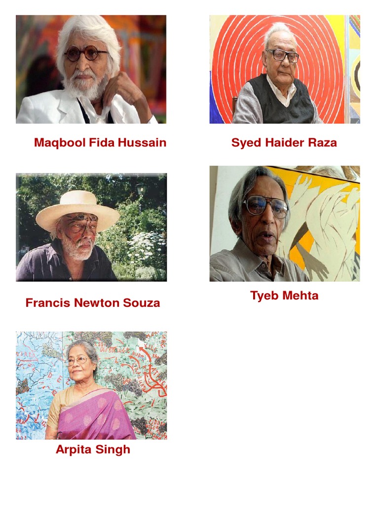 Maqbool Fida Hussain Syed Haider Raza | PDF