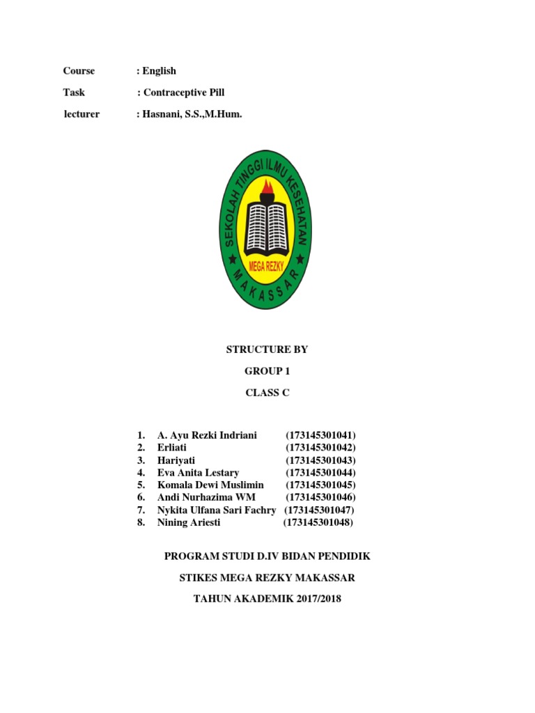 English Pil KB | PDF | Combined Oral Contraceptive Pill | Birth Control