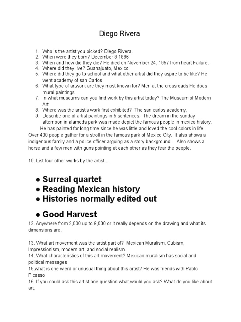 Diego Rivera | PDF