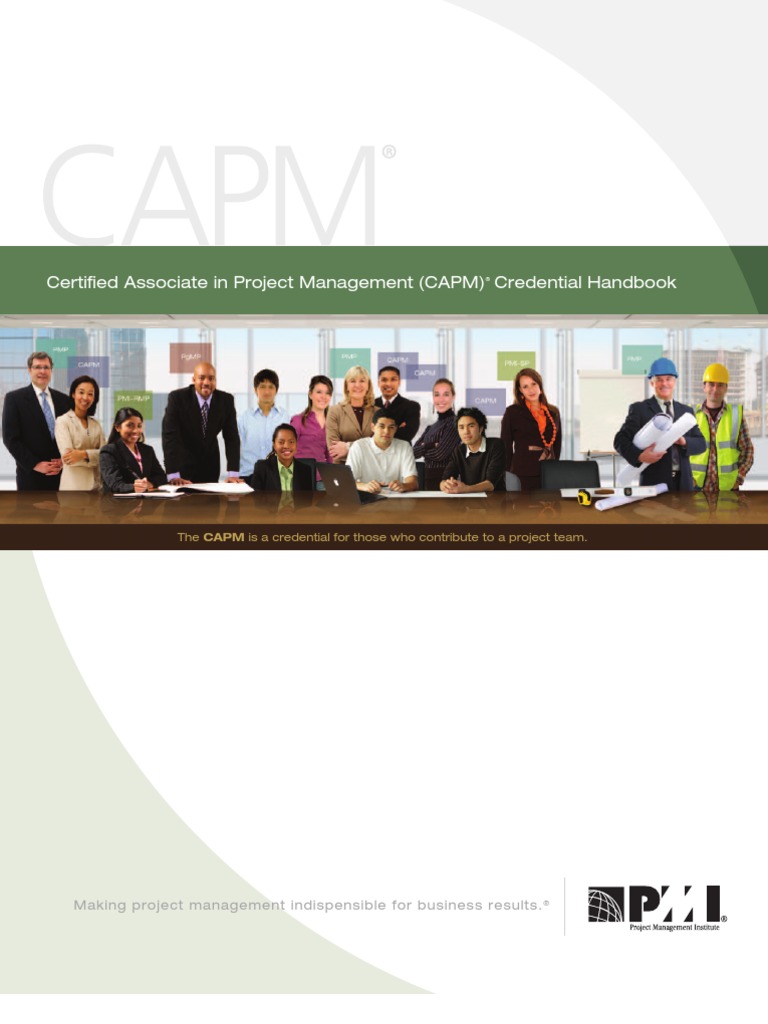 Certified Associate in Project Management (CAPM) Credential Handbook ...