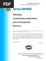 Ashrae 55 | PDF | Temperatura | Sustentabilidad