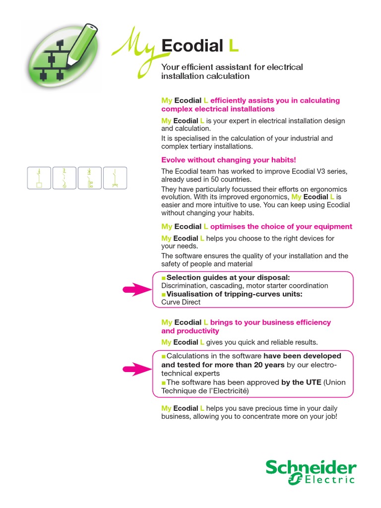 Ecodial: Your Efficient Assistant For Electrical Installation ...
