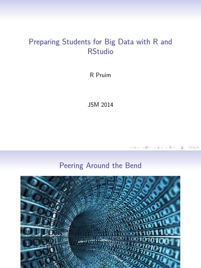 Preparing Students For Big Data With R and Rstudio | Download Free PDF ...