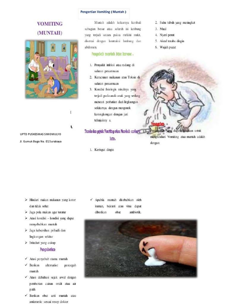 Leaflet Muntah | PDF