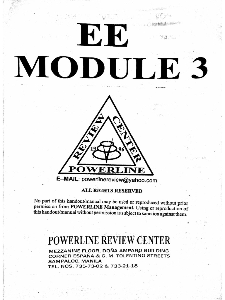 EE Module 3 | PDF
