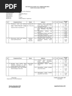 Contoh RAPOT SLB KELAS I AUTIS | PDF