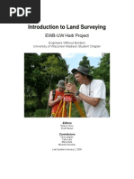Surveying Formulas | PDF | Surveying | Metre