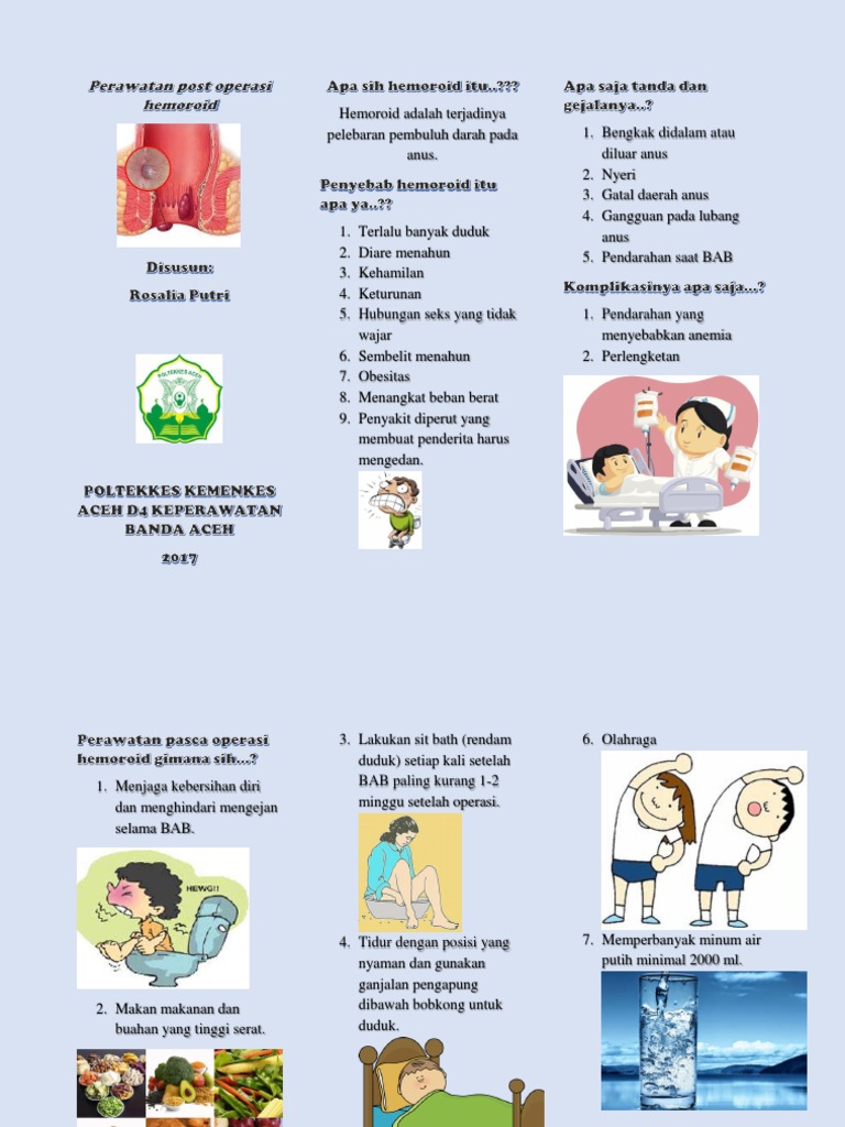 Leaflet Hemoroid | PDF