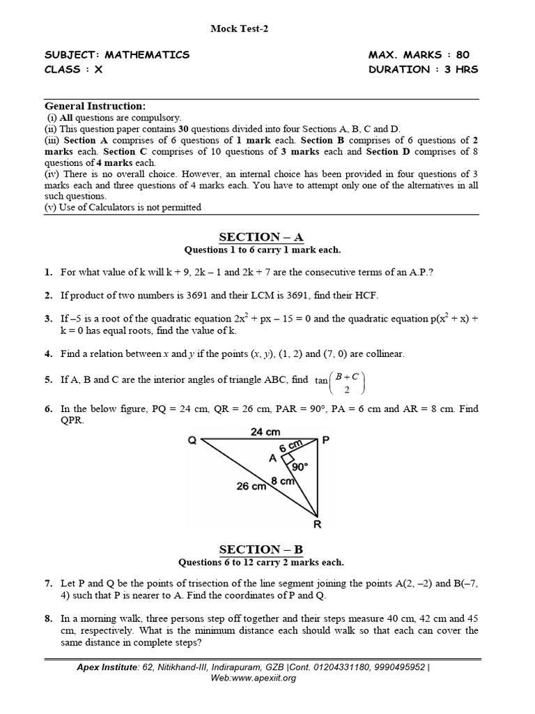 maths-class-x-sample-paper-02-for-board-exam-2019.pdf | Trigonometric ...
