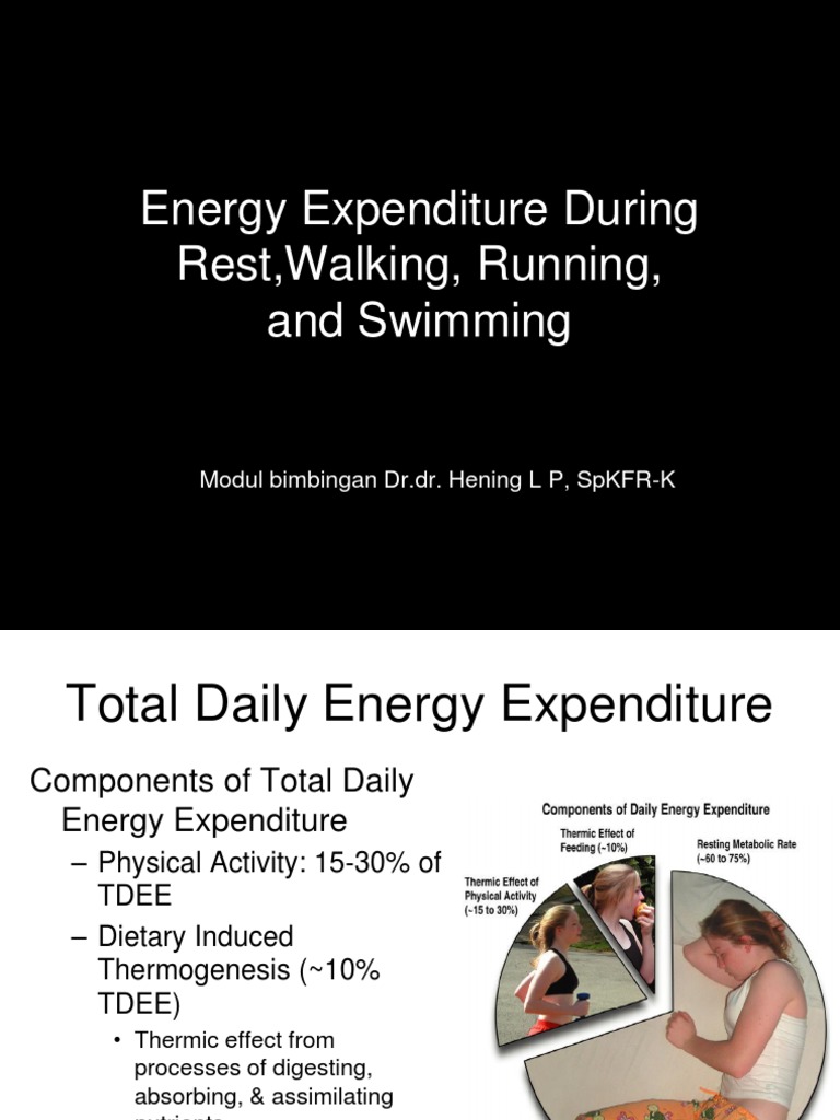 Energy Expenditure During Walking Jogging | PDF | Drag (Physics) | Walking