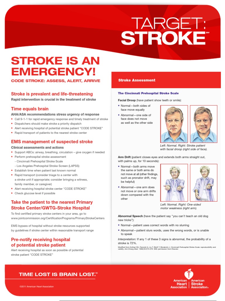 American Stroke Association | PDF | Stroke | Emergency Medical Services