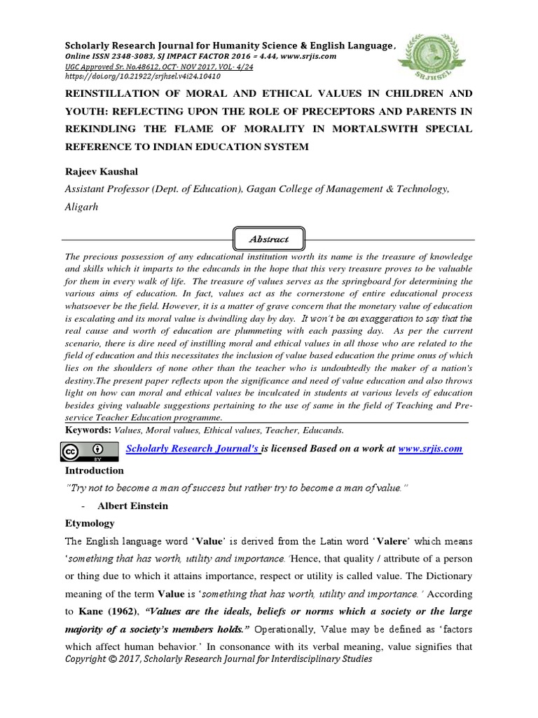 Assistant Professor (Dept. of Education), Gagan College of Management ...