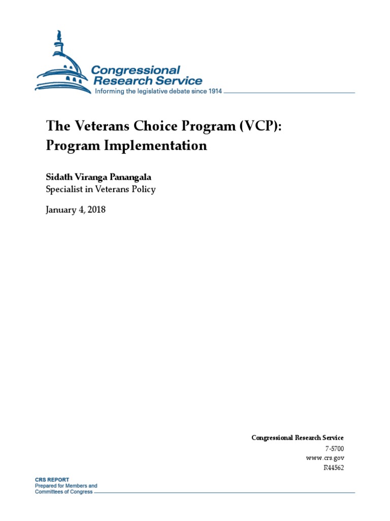 Veterans Choice Program: Eligibility and Administration | PDF ...