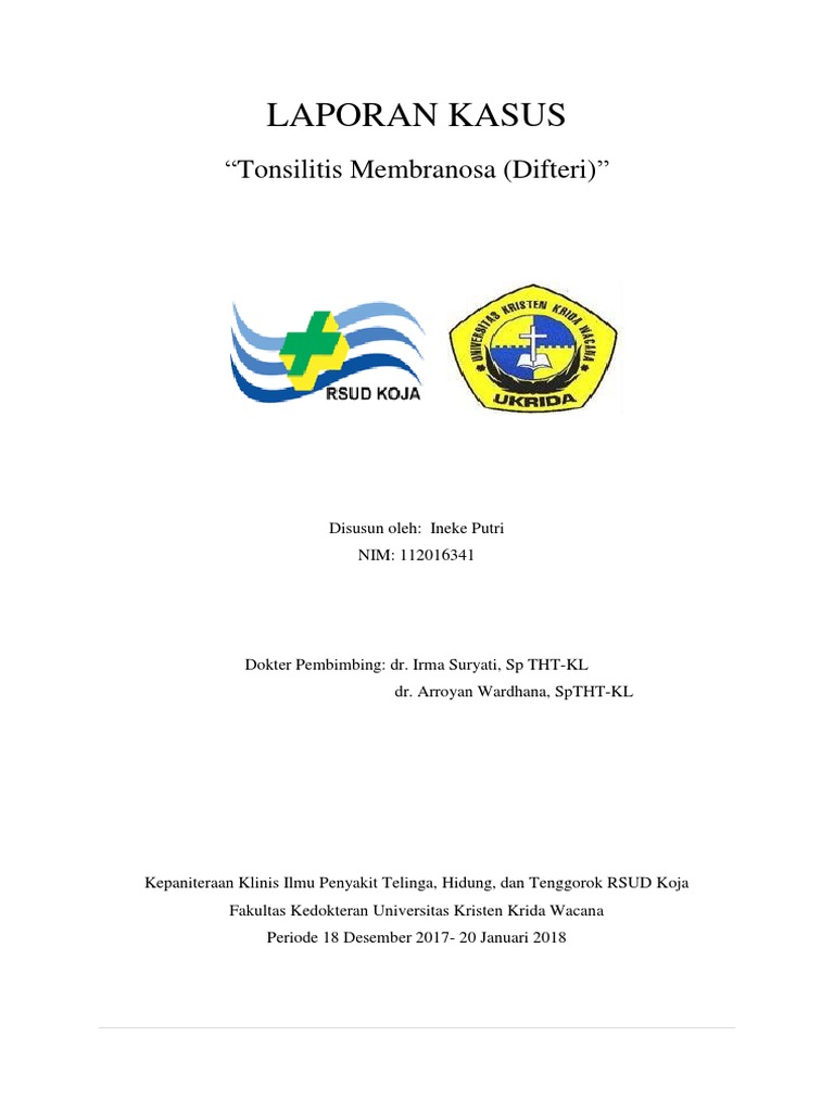 FIX CASE Difteri | PDF