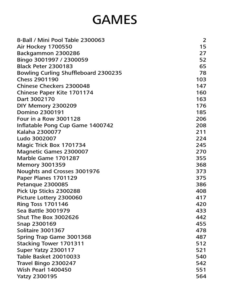 PIP B3A EU 201705 Games Eu | PDF