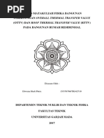 Perhitungan OTTV dan RTTV Bangunan | PDF