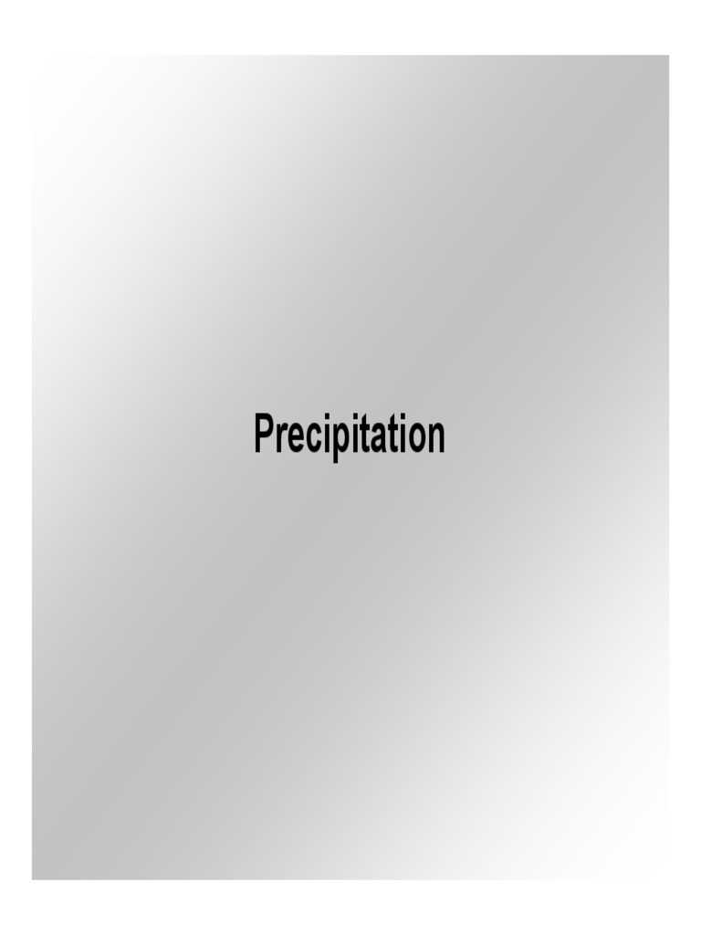 B Precipitation PDF | PDF | Cyclone | Precipitation