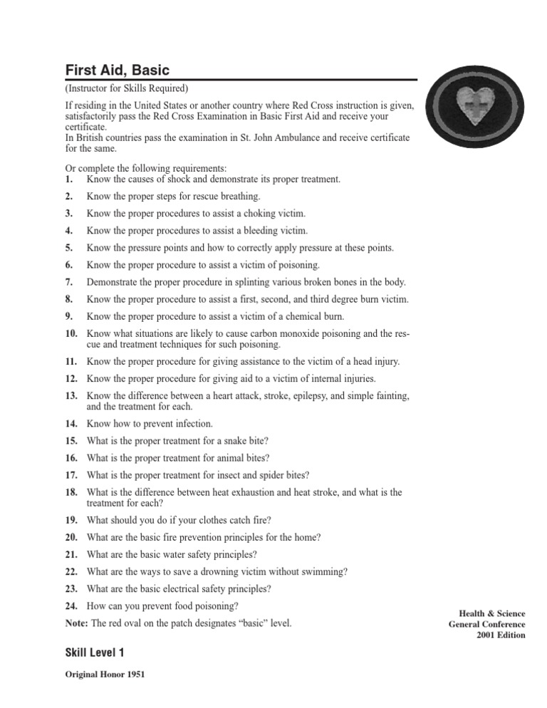 Firstaid Basic | PDF