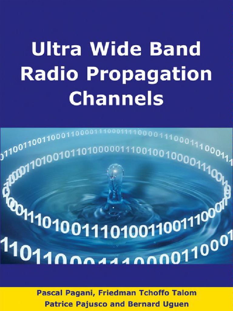 Ultra-Wideband Radio Propagation Channels | PDF | Ultra Wideband | Bandwidth (Signal Processing)