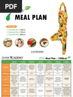 14-Day Rotation Diet Meal Plan | PDF | Meal | Pickling