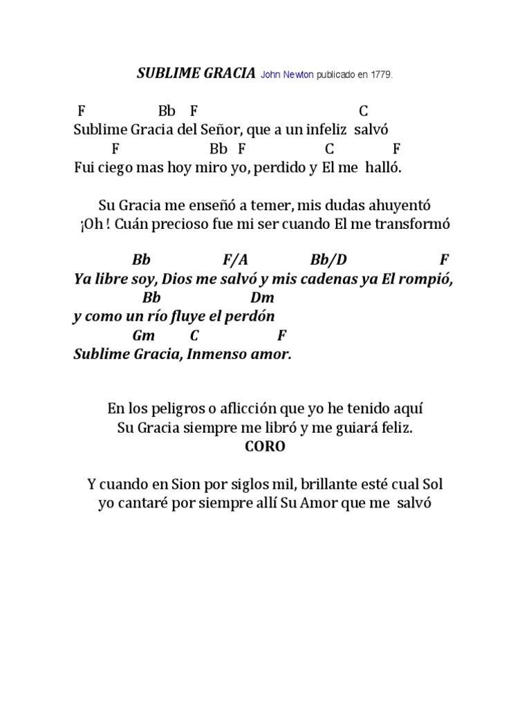 Sublime Gracia | PDF